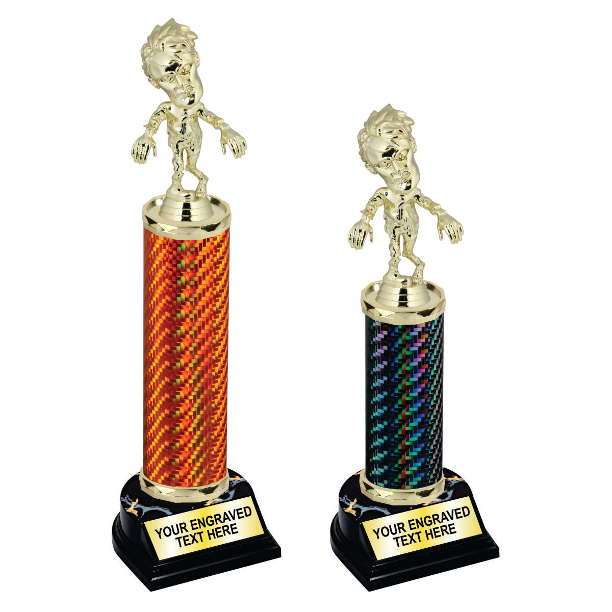 Halloween Zombie Trophy - Available in 3 Sizes — Action Awards
