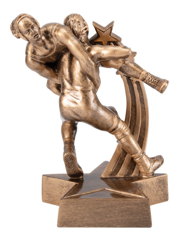 Wrestling Female Trophy 8 1/2" — Action Awards