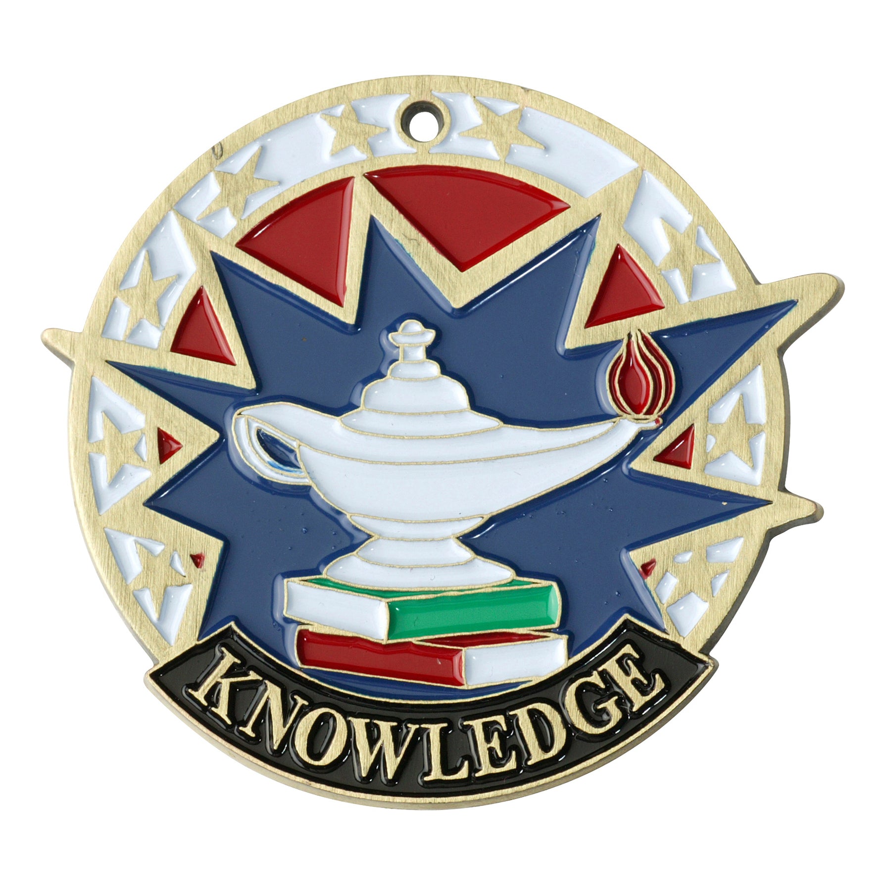 USA Lamp of Knowledge Medallion — Action Awards
