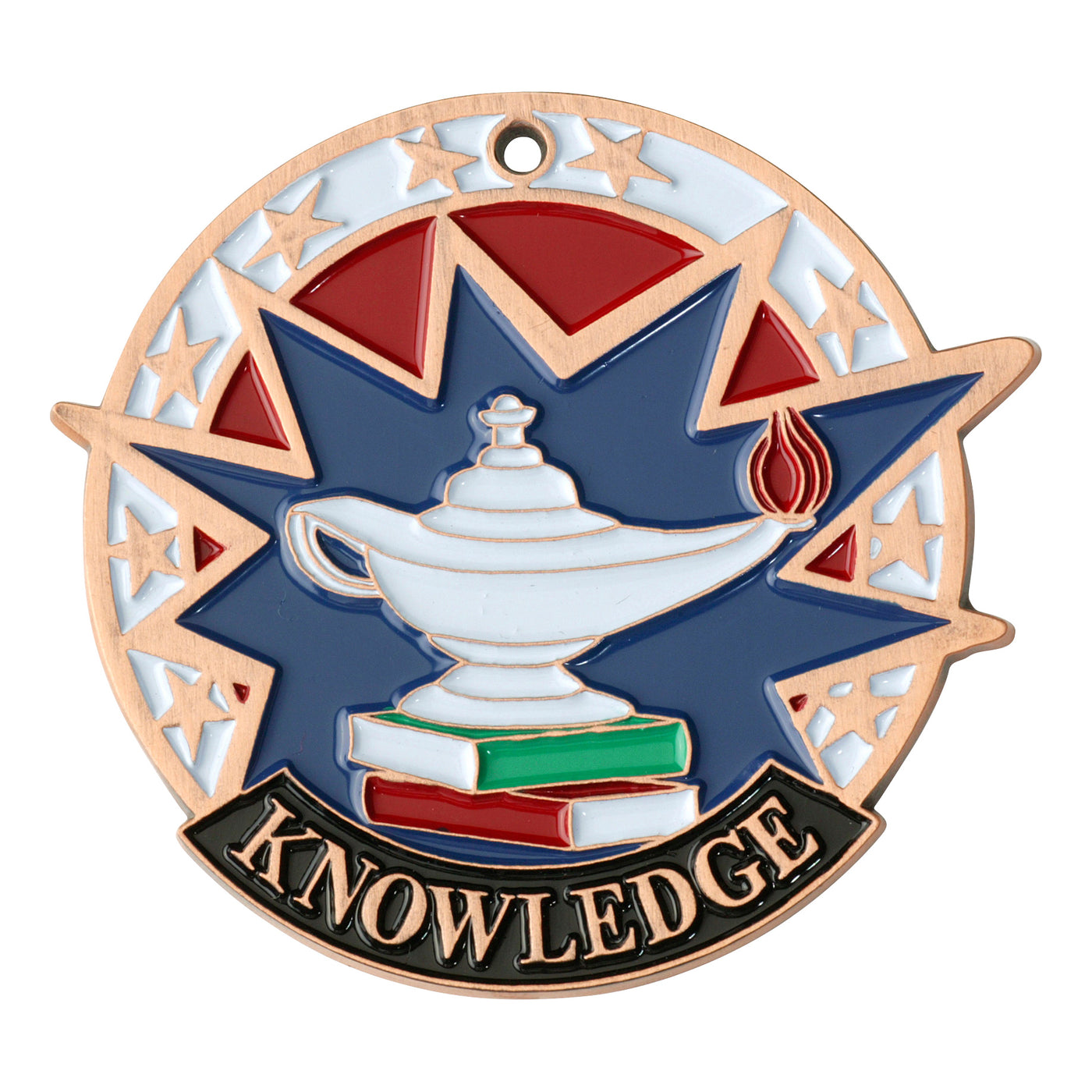 USA Lamp of Knowledge Medallion — Action Awards
