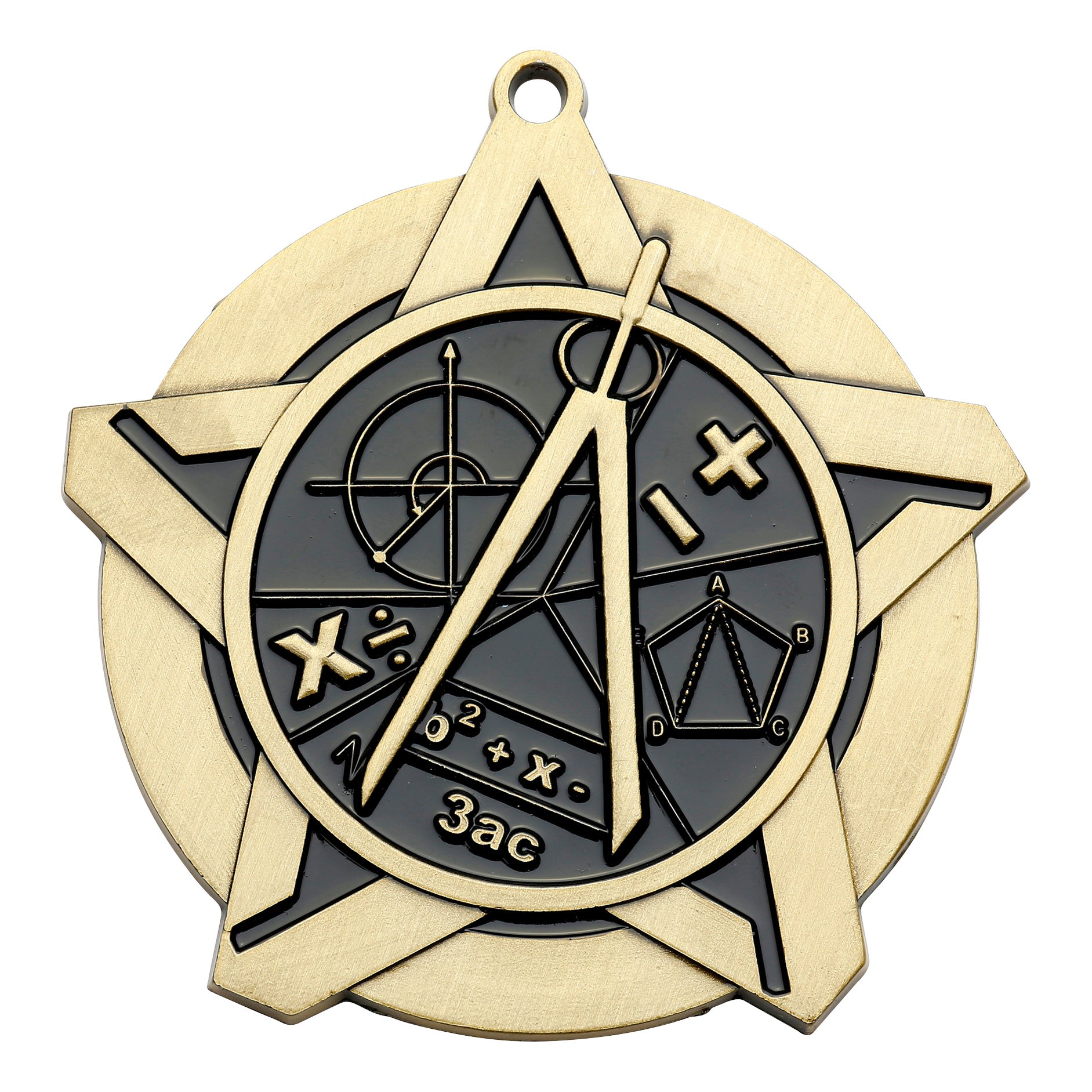 Math Star Medallion — Action Awards