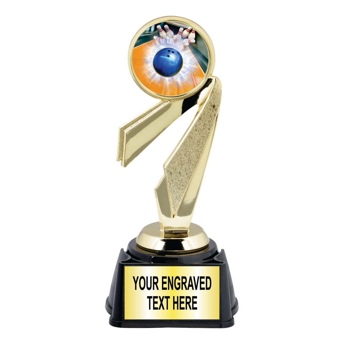 Bowling Bullseye Trophy — Action Awards