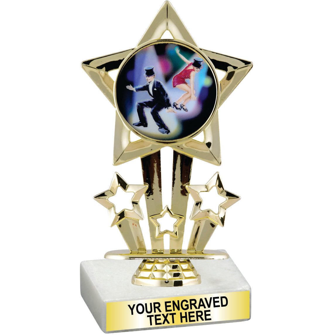 6 3/4" Dance Stars Trophy — Action Awards