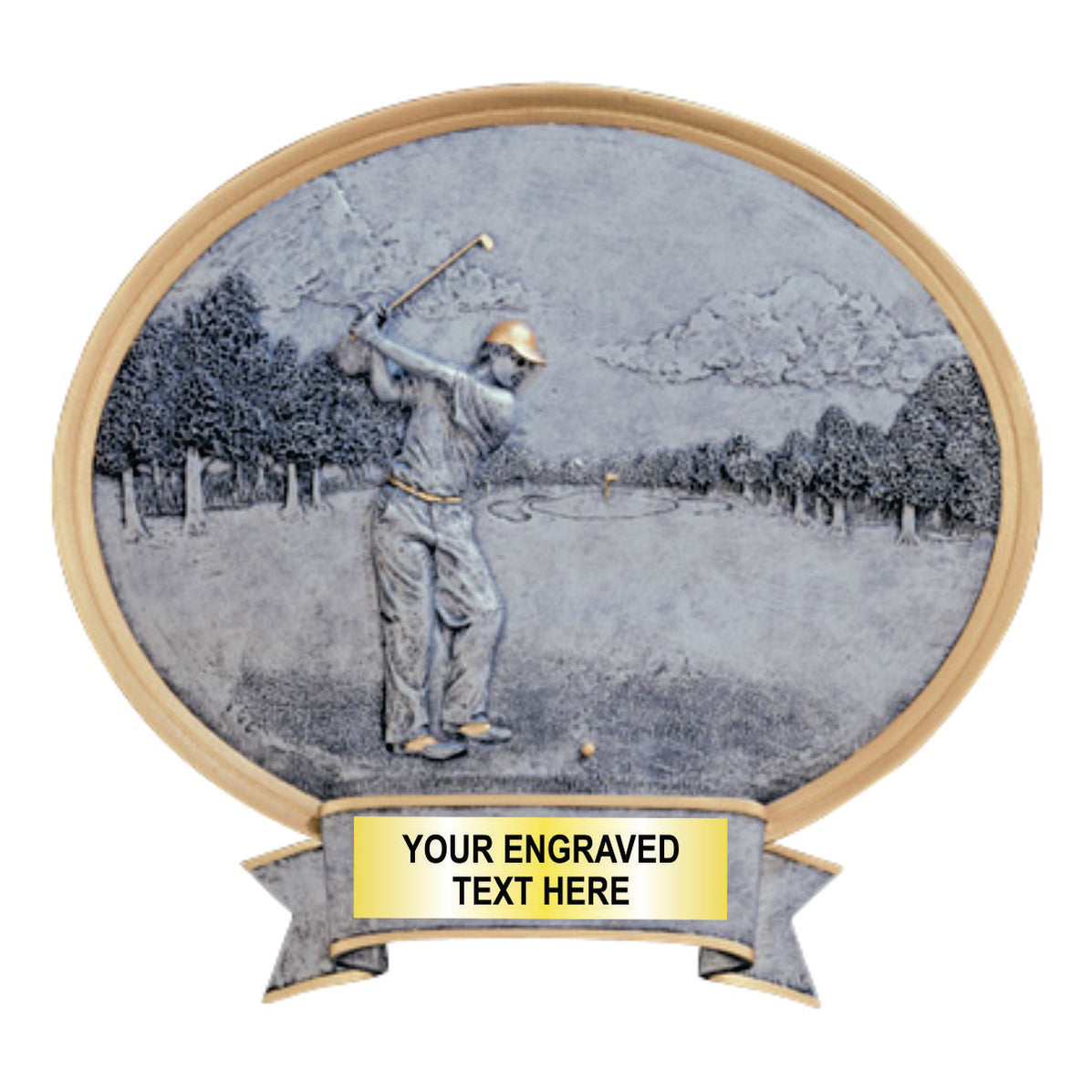 Legend Oval Golf Award — Action Awards