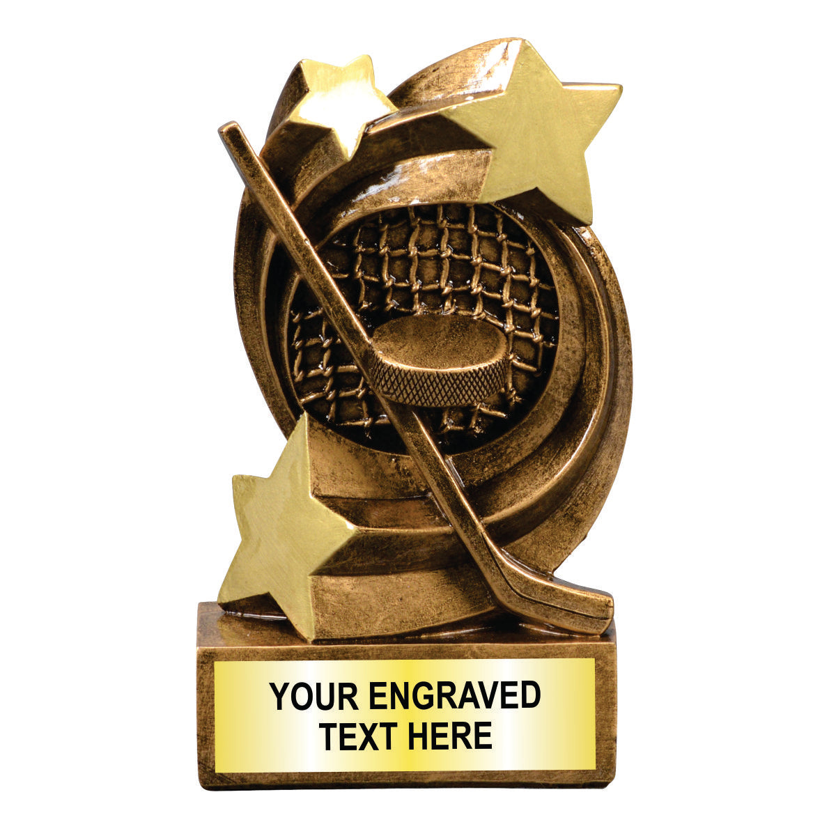 Hockey Swirl Trophy — Action Awards