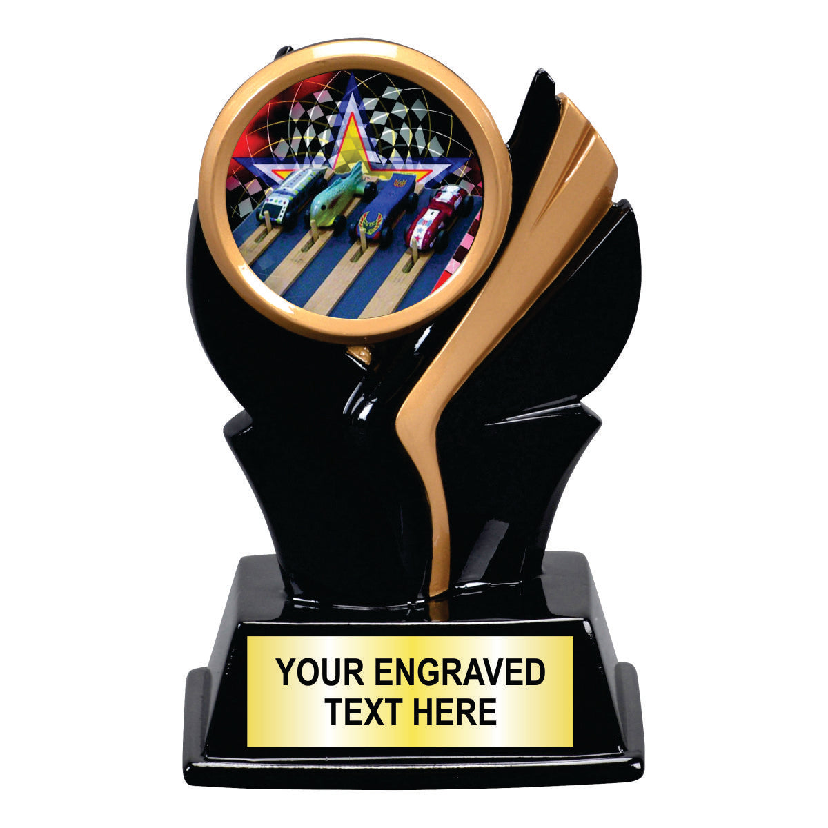 Valkyrie Pinewood Derby Trophy — Action Awards