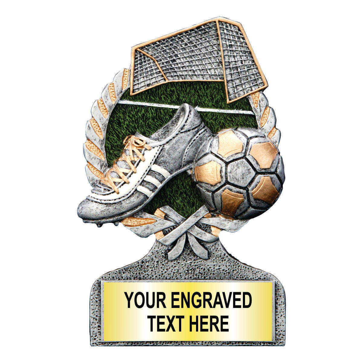 Soccer Multi-Color Sport Trophy — Action Awards