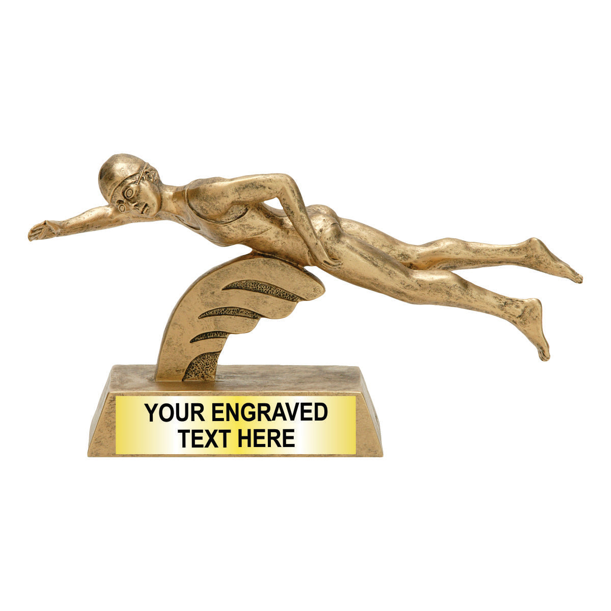 Swimming Resin Trophy — Action Awards