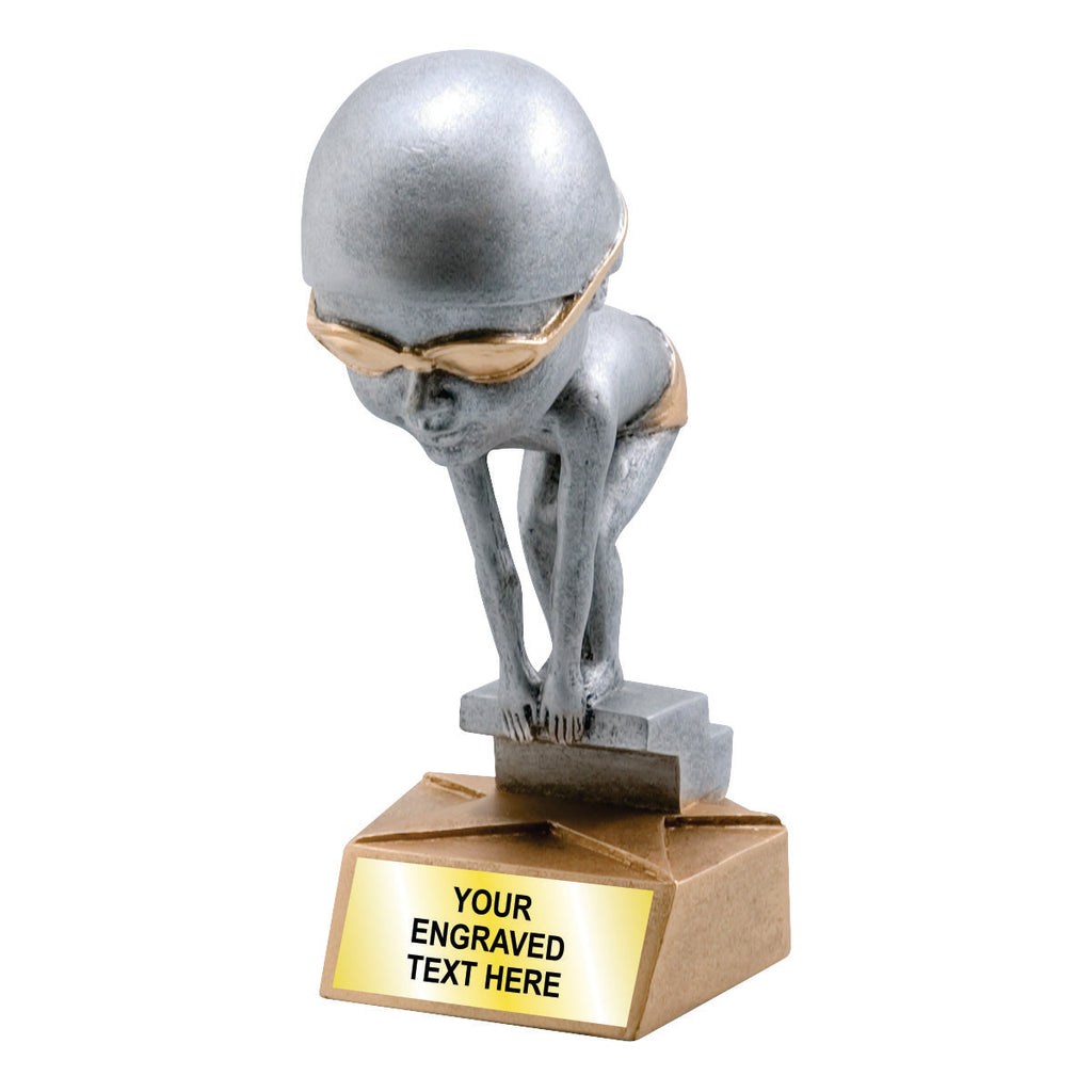 Swim Bobblehead Trophy — Action Awards