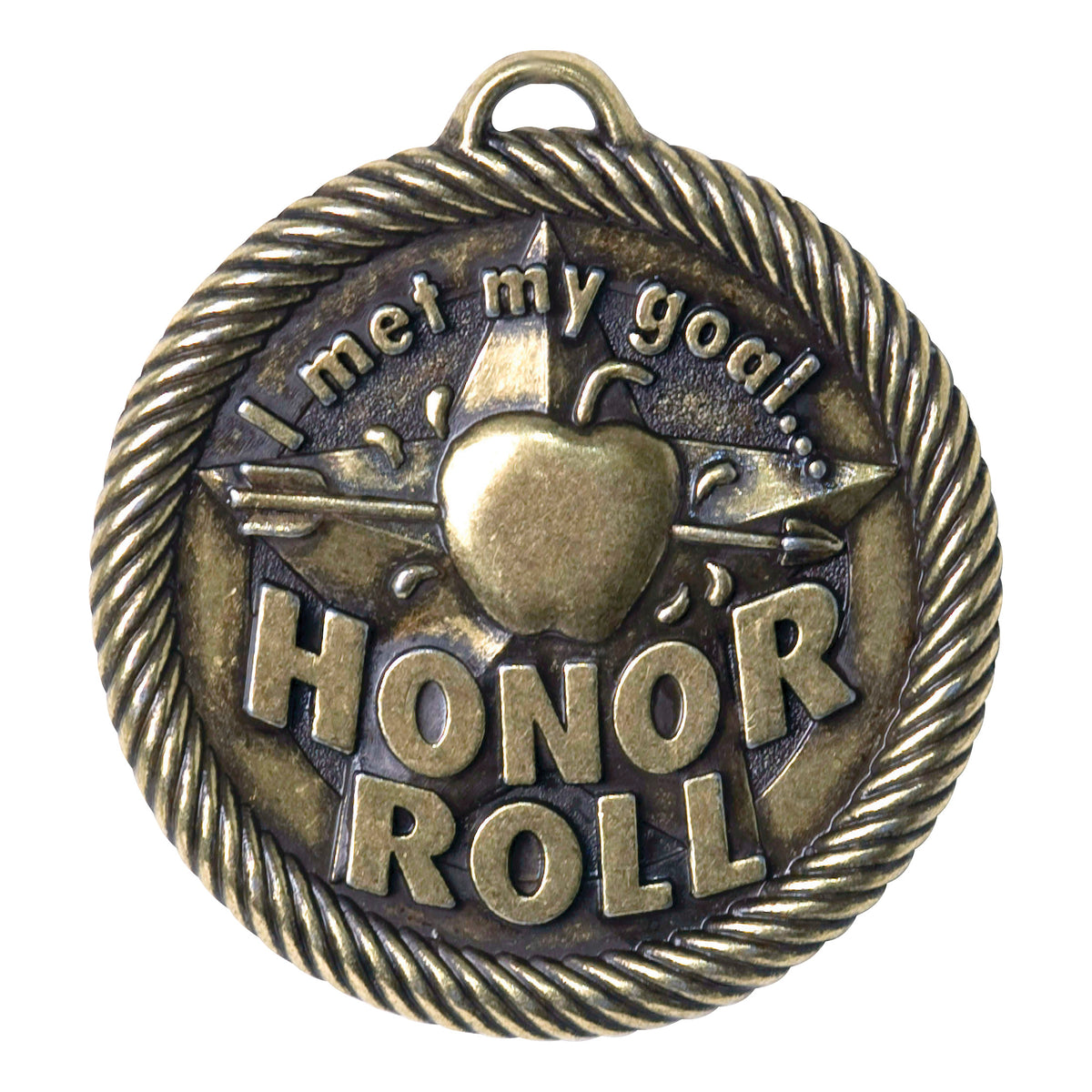 2" Honor Roll All-Star Medal — Action Awards