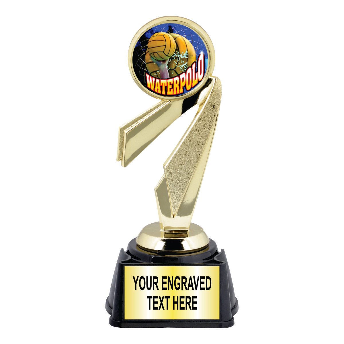 Water Polo Bullseye Trophy — Action Awards