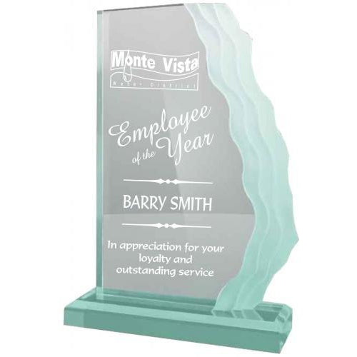 Wave Length Acrylic Awards — Action Awards